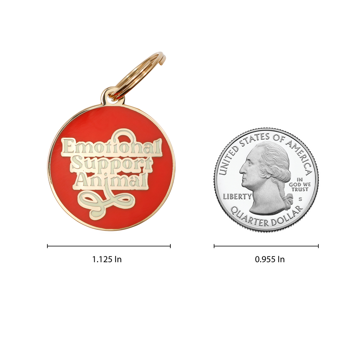 Wholesale ID Tag - Emotional Support Animal – Two Tails Pet Company