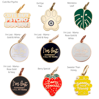 Pet ID Tags - Two Tails Pet Company